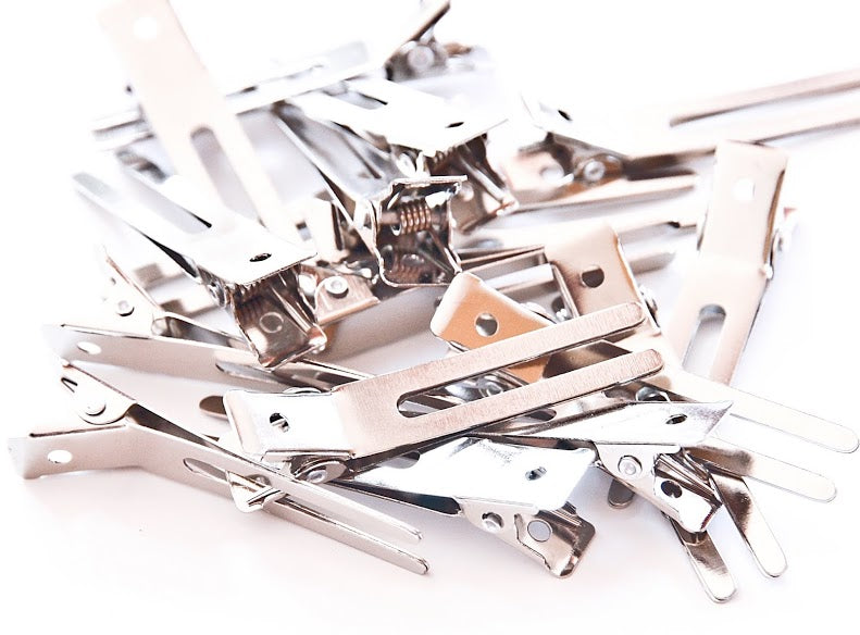 100 Double Prong Clips | LillysCrafts
